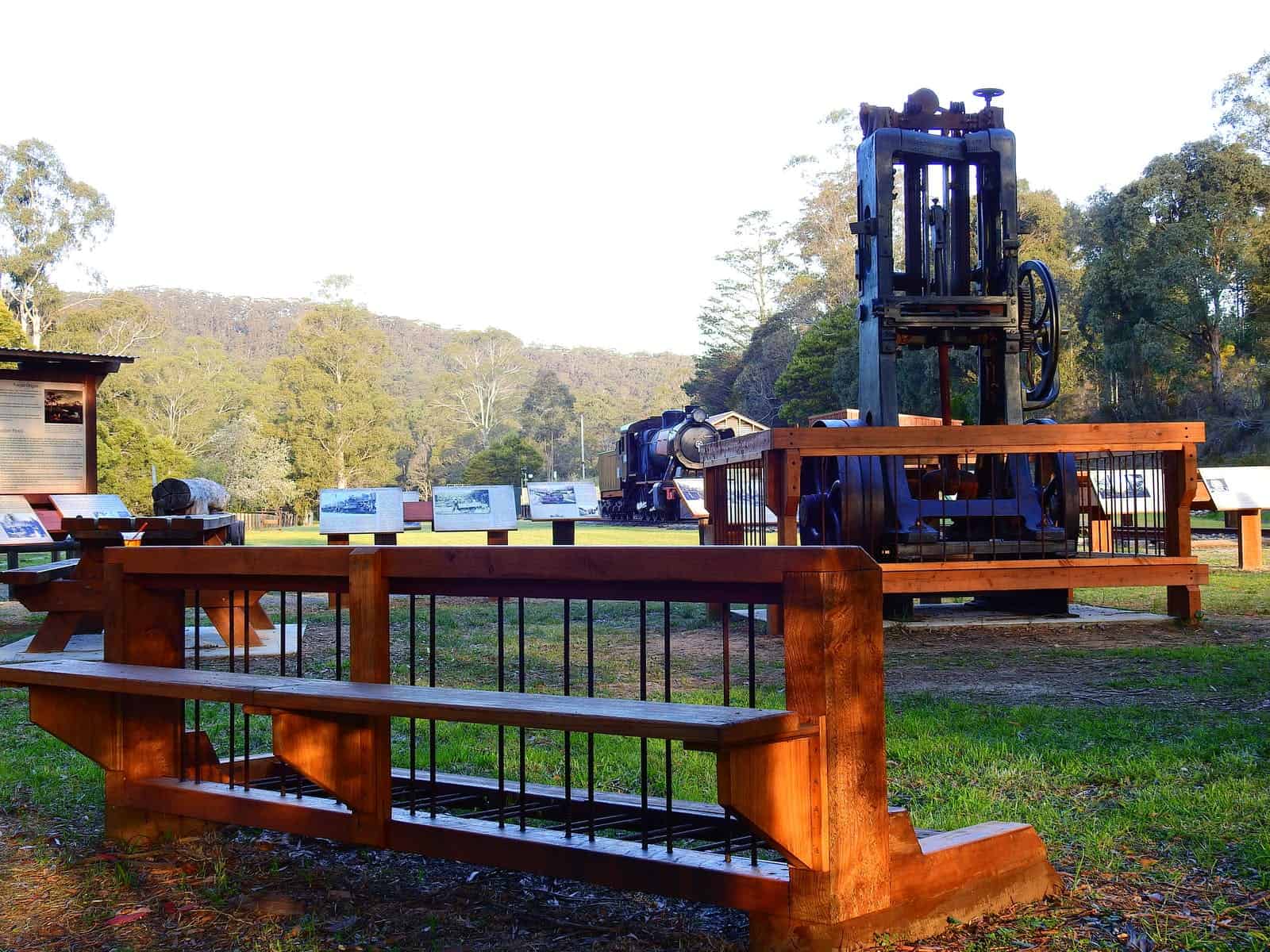 The Noojee Railway Station Precinct - Lets Go Victoria